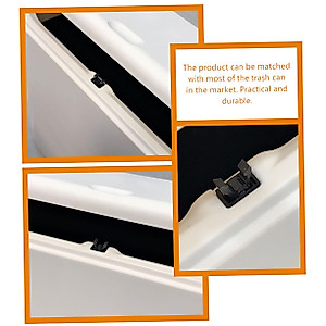 VILLFUL 20Pcs Locking Bin Press Lock Household Trash Can Clip Clips Clips Plastic Bin For Trash Can Buckle Trash Can Bin Button Trash Can Cover Home