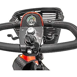 Deluxe Easy Pull Key Set for Pride Mobility Scooter - Premium Replacement Keys (Set of 4) for Go-Go Sport Elite Traveller, Pride Victory, Revo, Zero Turn, Legend, GoGo Ultra LX Power Wheel Chair