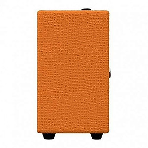 Orange Crush Amp Mini 3W Analogue Combo Battery Powered Amp Bundle with 2 Batteries & Liquid Audio Polishing Cloth - Electric Bass Guitar Amp, Portable Practice Amp, Mini Speaker Amplifier