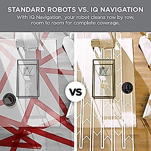 Shark AV993 IQ Robot Vacuum, Self Cleaning Brushroll, Advanced Navigation, Perfect for Pet Hair, Compatible with Alexa, Wi Fi , Black