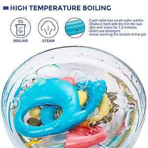 Baby Toys Baby Rattles 13 pcs, Baby Teething Toys, Teething Toys for Babies, Infant Shaker, Teether, Grab and Spin Rattles, Newborn Toys for 0, 3, 6, 9, 12 Months Baby Girls Boys