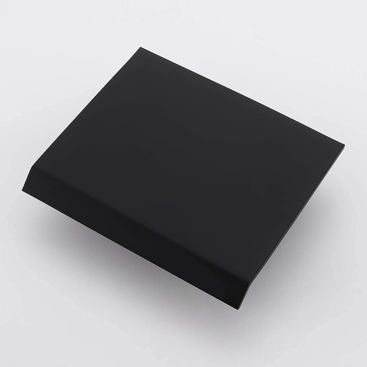 sumerain Wall Mount Bathtub Faucet Black with Waterfall Tub Spout Single Handle with Rough in Valve High Flow