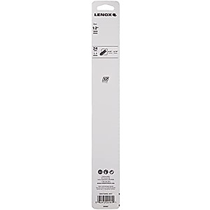 LENOX Tools Hacksaw Blade, 12-Inch, 24 TPI, 2-Pack (20161T224HE)