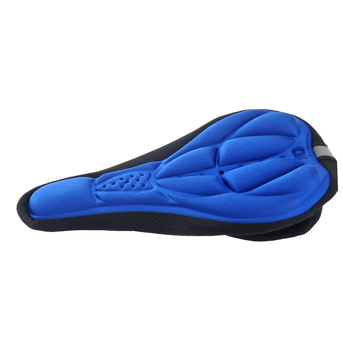 KICHOUSE 3D Ergonomic Blue Memory Saddle Seat Cover Cushion Pad for Mountain Bikes Comfortable Cycling Seat Cover for Enhanced Riding Experience