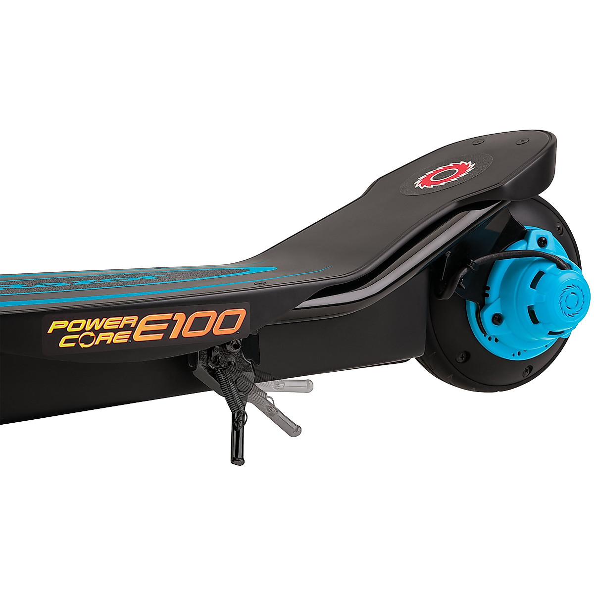 Razor Power Core E100 Electric Scooter - Black Deck - Blue - FFP
