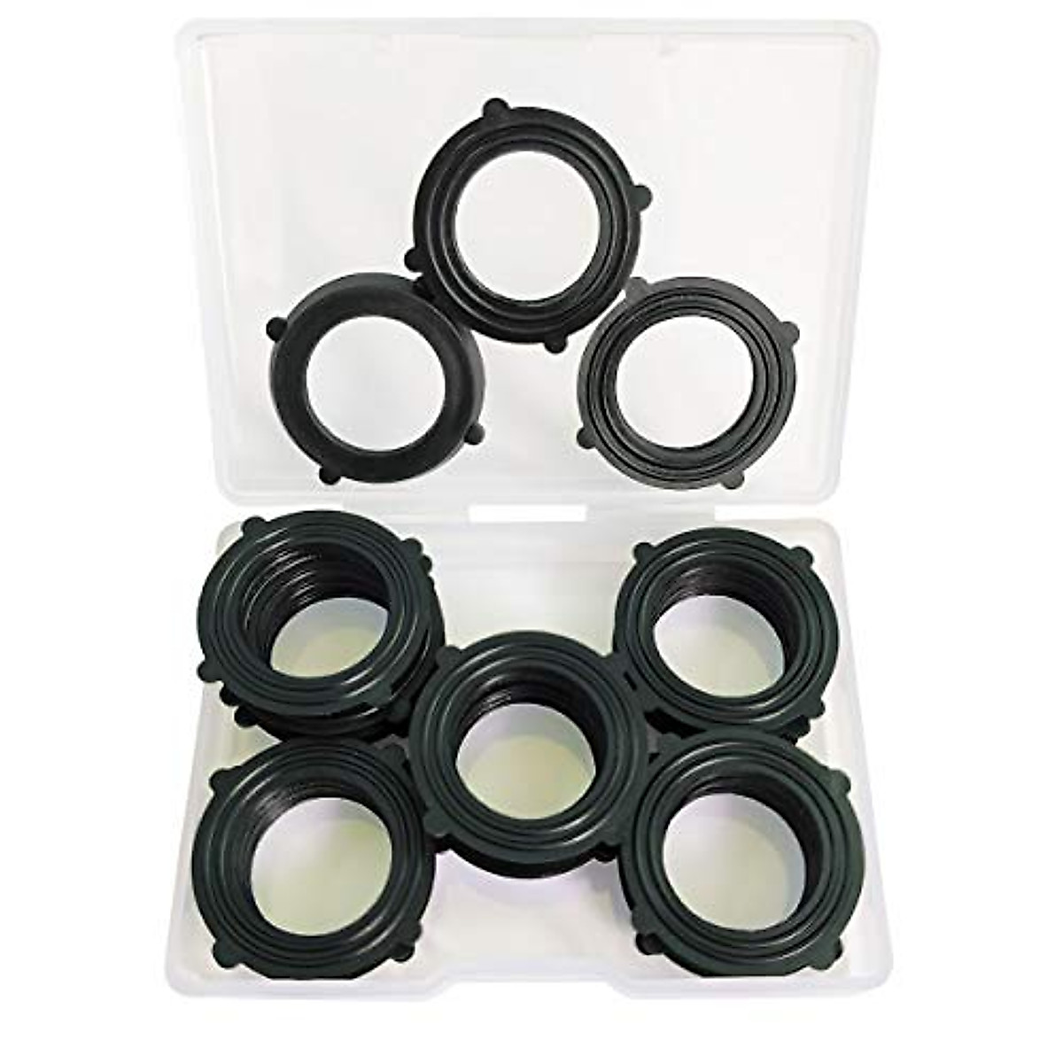 TTSAM Garden Hose Seal Waters Hose Washers Hose Ring, Rubber Hose Gaskets Firmly Set Inside Fittings for Garden Hose and Water Faucet (Pack of 20)