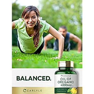 Carlyle Oregano Oil Extract | Max Potency | 150 Softgel Capsules | Non-GMO and Gluten Free Formula | Contains Carvacrol