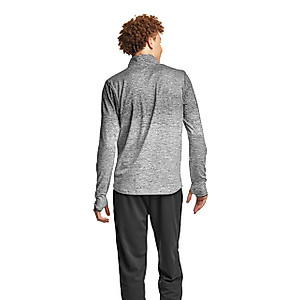 C9 Champion Men's Elevated Train 1/4 Zip Layer, Silver Lining Heather, S