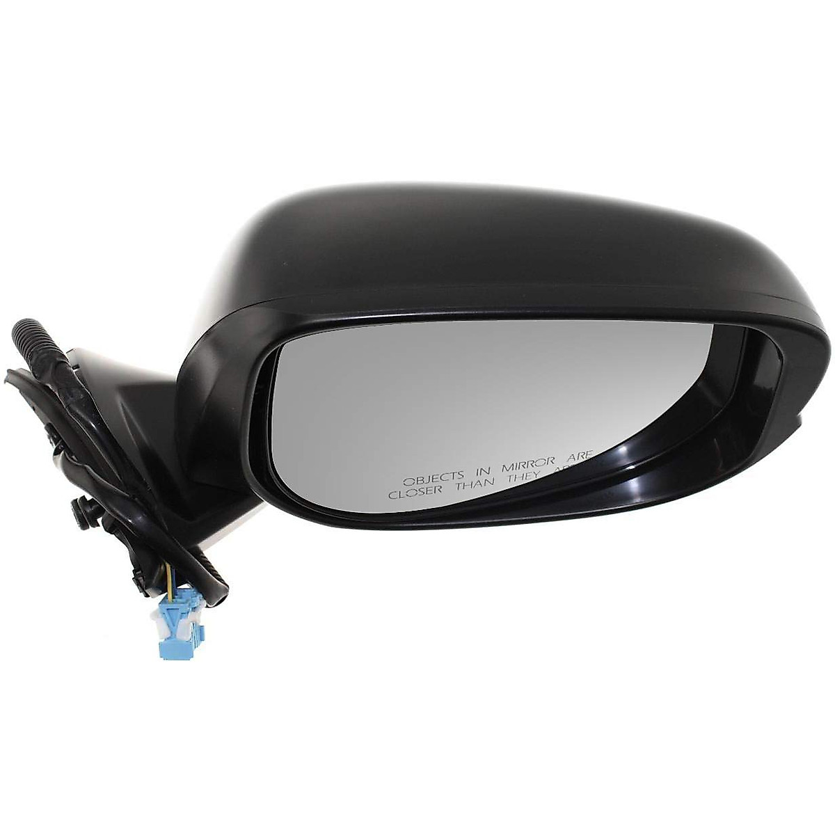 Kool Vue Right Power Door Mirror Compatible With Honda Fit 2009-2014 Paintable