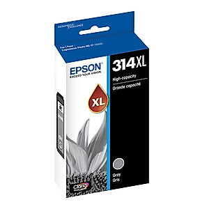EPSON T314 Claria Photo HD -Ink High Capacity Gray -Cartridge (T314XL720-S) for Select Epson Expression Photo Printers