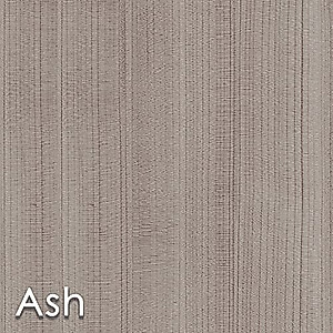 Linea Italia Curved Office Clear, Easy to Assembly Single Unit Reception Desk Counter for Lobby, Salon, 1 Panel, Ash