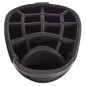 Izzo Golf Izzo Ultra-Lite Cart Golf Bag With Single Strap & Exclusive Features, Navy Blue/Light Blue