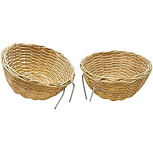 Kaytee Nature's Nest Natural Bamboo, Canary 2 Pack