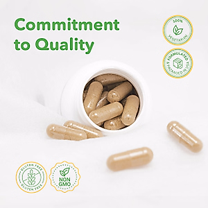 VITASUPPORTMD Lymphatic Formula, Diosmin Hesperidin 1000 mg, MPFF Lymphatic Support, Lymph System Support, Vitamin D3 and Selenium Supplement, 60 Capsules