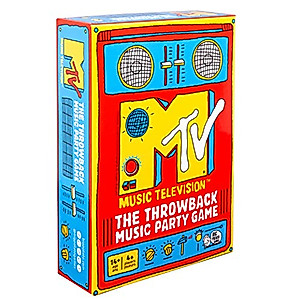 Big Potato MTV Game, The Music Throwback Party Quiz Board Game, for Adults and Teens Ages 14 and up