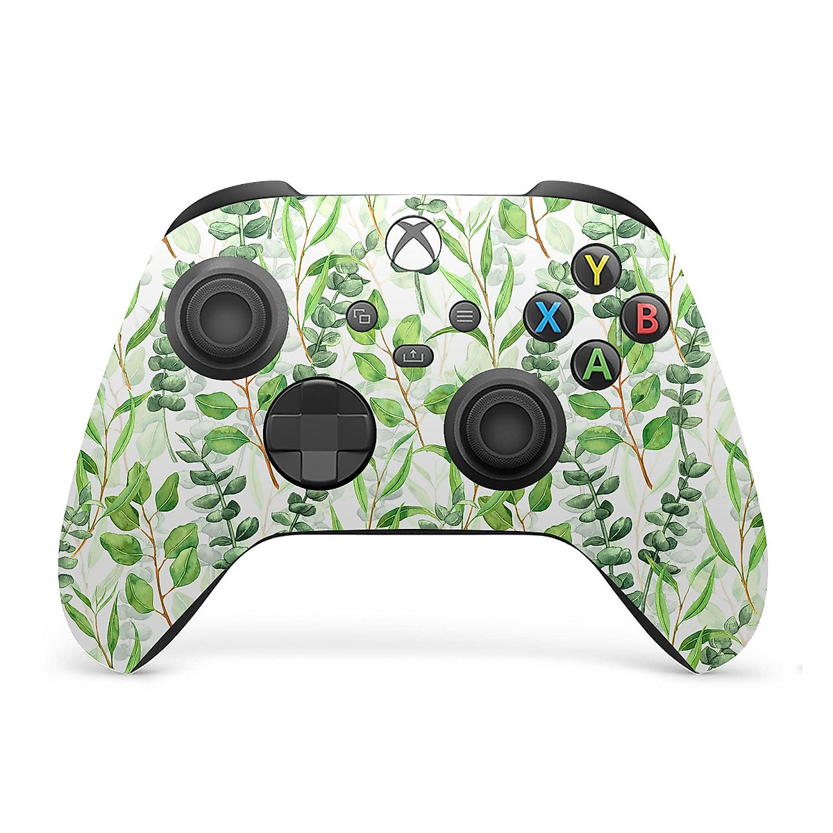 Head Case Designs Officially Licensed Katerina Kirilova Eucalyptus Mix Patterns Vinyl Sticker Gaming Skin Decal Cover Compatible With Xbox Series X Console and Controller Bundle