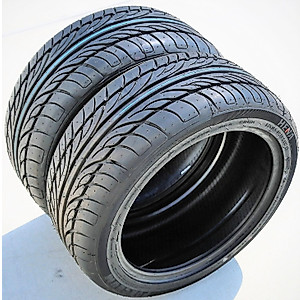 Set of 2 (TWO) Forceum Hena All-Season Passenger Car High Performance Radial Tires-225/45R17 225/45ZR17 225/45/17 225/45-17 94W Load Range XL 4-Ply BSW Black Side Wall UTQG 400AA