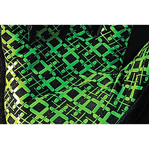 Ironclad mens Work Gloves EXO GRIP BLACK , Black & Green, Large Pack of 1 US