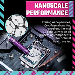 Cooler Master CryoFuze Premium Performance Thermal Paste, Nanoparticles, | 2 Grams | Thermal Compound (for GPU, CPU, Consoles, Laptops Graphics Cards, Heat Sinks)