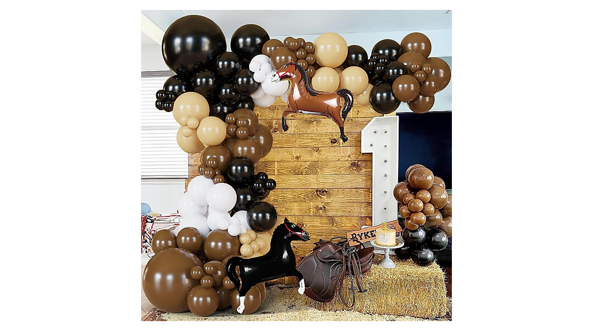 Western Balloon Arch Kit - Perfect for Cowboy Parties