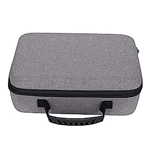 Entatial VR Gaming Headset Hard Shell Case, VR Headset Carrying Case Full Protection Portable for Quest 2(Grey)