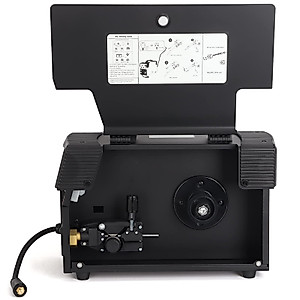 Aluminum MIG Welder 200Amp 220V DG-2000 5 in 1 Multi-Process Mig/Fluxcore/Stick/Lift Tig/Spool gun IGBT Inverter Welder Flux Core/Solid Wire 2/10LBS Supports Welding Aluminum with Spool Gun