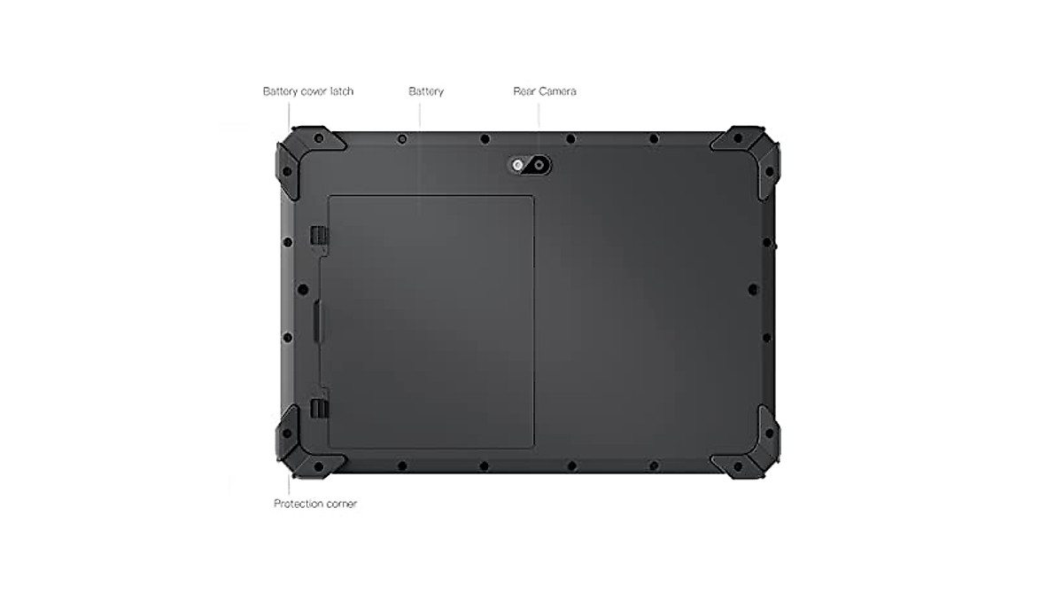 Vanquisher 8" Rugged Tablet: Windows 10 Pro for Enterprises