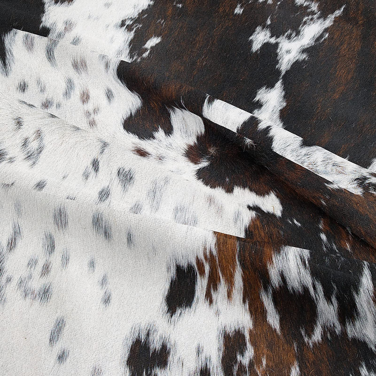 Tailor Shop Black White Cow Print Comforter Set Twin, Western Farmhouse Cow Print Bedding in A Bag, Rustic Cowhide Comforter Set with 1 Matching Pillowcase Bedroom Decor……