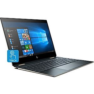 HP Spectre x360 13 2-in-1 Laptop: Core i7-8565U, 16GB RAM, 512GB SSD, 13.3" 4K UHD Touchscreen Display, Backlit Keyboard, Fingerprint Reader