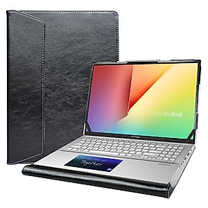 Alapmk Protective Case for 15.6" Asus VivoBook S15 S532FA/VivoBook 15 F512DA F512FA X512FA/ASUS Q547FD Q537FD/ZenBook Flip 15 Q538EI Q528EH & Lenovo IdeaPad Slim 7 GTX/IdeaPad Slim 7 15IIL05,Black