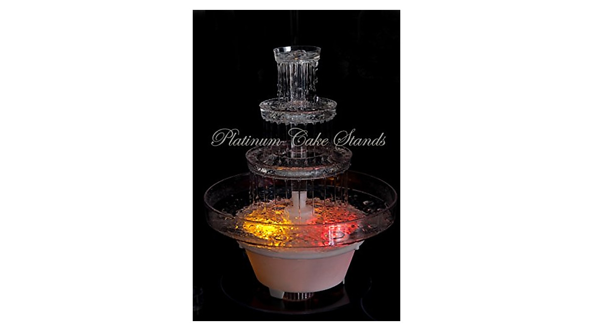 Fanci Water Fountain for Wedding Cake | Elegant Event Centerpiece