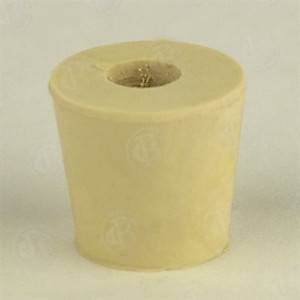 #4 Drilled Rubber Stopper (Pack of 3)