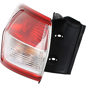 Evan Fischer Driver Side, Outer Tail Light Compatible with 2013-2016 Ford Escape - FO2800229