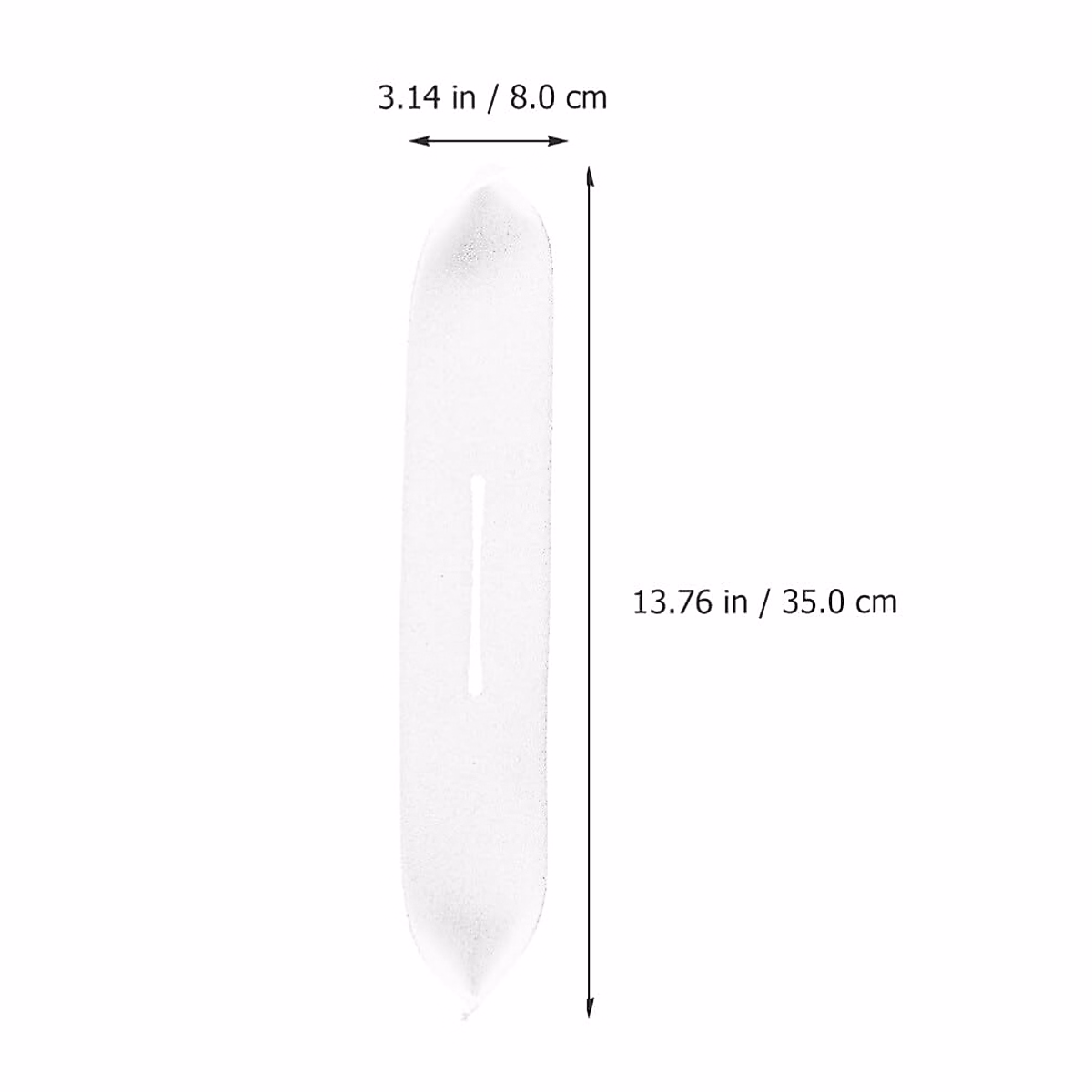 Uonlytech 50pcs Foam Padded for Hangers Clothing Hanger Sleeve Clothing Protectors Sponge Cases Shoulder Hanger Covers for Hanging Dresses Sweaters Suits White