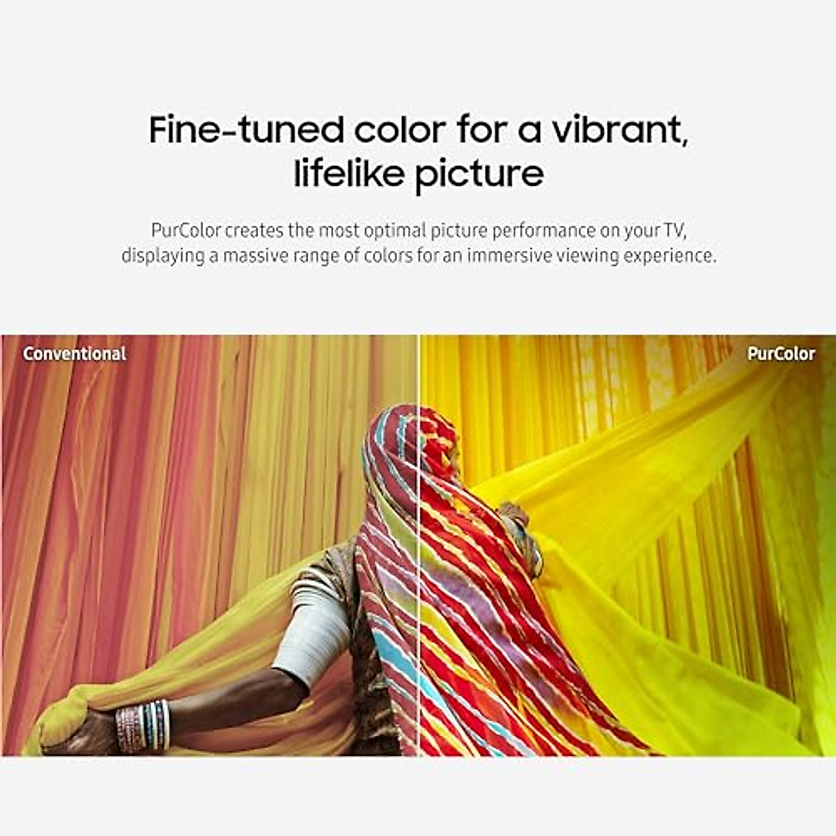 SAMSUNG 65-Inch Class Crystal UHD 4K BEC-H Series HDR Pro TV w/ 3D Surround Sound, PurColor, Contrast Enhancer, Use for Digital Signage Displays, Commercial TV, Alexa Built-In (LH65BECHLG, 2023 Model)