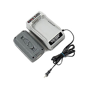Snow Joe + Sun Joe iCHRG40 EcoSharp Lithium-Ion Battery Charger | 40 Volt , Gray