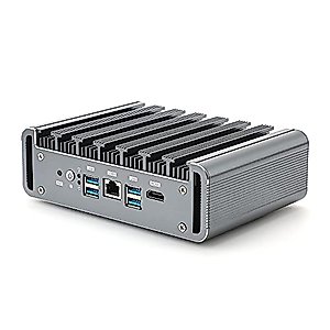 Firewall Hardware, OPNsense, VPN, Network Security Appliance, Router PC, Intel Core I5 8250U, RS36, AES-NI/6 x I211 Gigabit Nics/4USB3.0/COM/HDMI/Fanless, (16G DDR4 RAM/512G SSD)