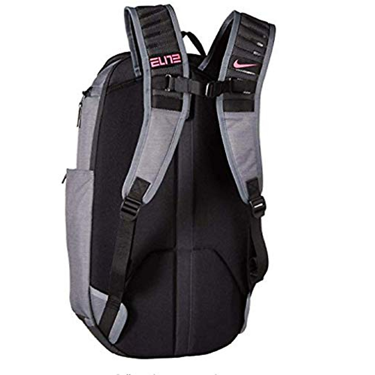 Nike Mens NK HPS ELT PRO BKPK BA5554-021 - DARK GREY/BLACK/VIVID PINK