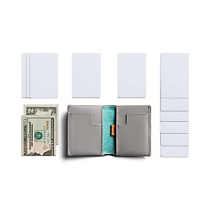 Bellroy Slim Sleeve (Slim Leather Bifold Wallet) - Grey Lagoon
