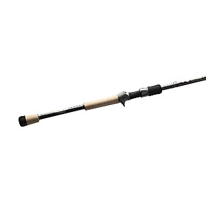 St. Croix Rods Victory Casting Rod, 7'1"(VTC71MHF), Carbon Clear