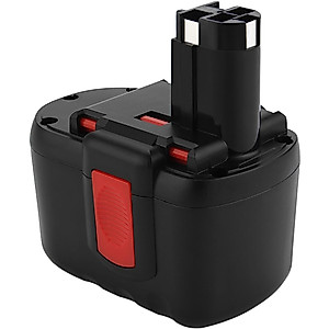 Hanaix Ni-MH Battery for Bosch 24V Battery BAT030 BAT031 BAT240 BAT299 2607335 4462607, 2607335 335448, 2607335 5102607, 2607335 335561, Fit for B-8230 BH-2424 BTP1005 GLI24V GMC24V GSA24V Tools