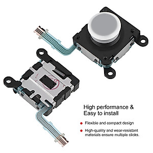 3D Replacement Joystick Analog, 3D Sensor Rocker Stick Thumb Stick for PS Vita PSV 2000