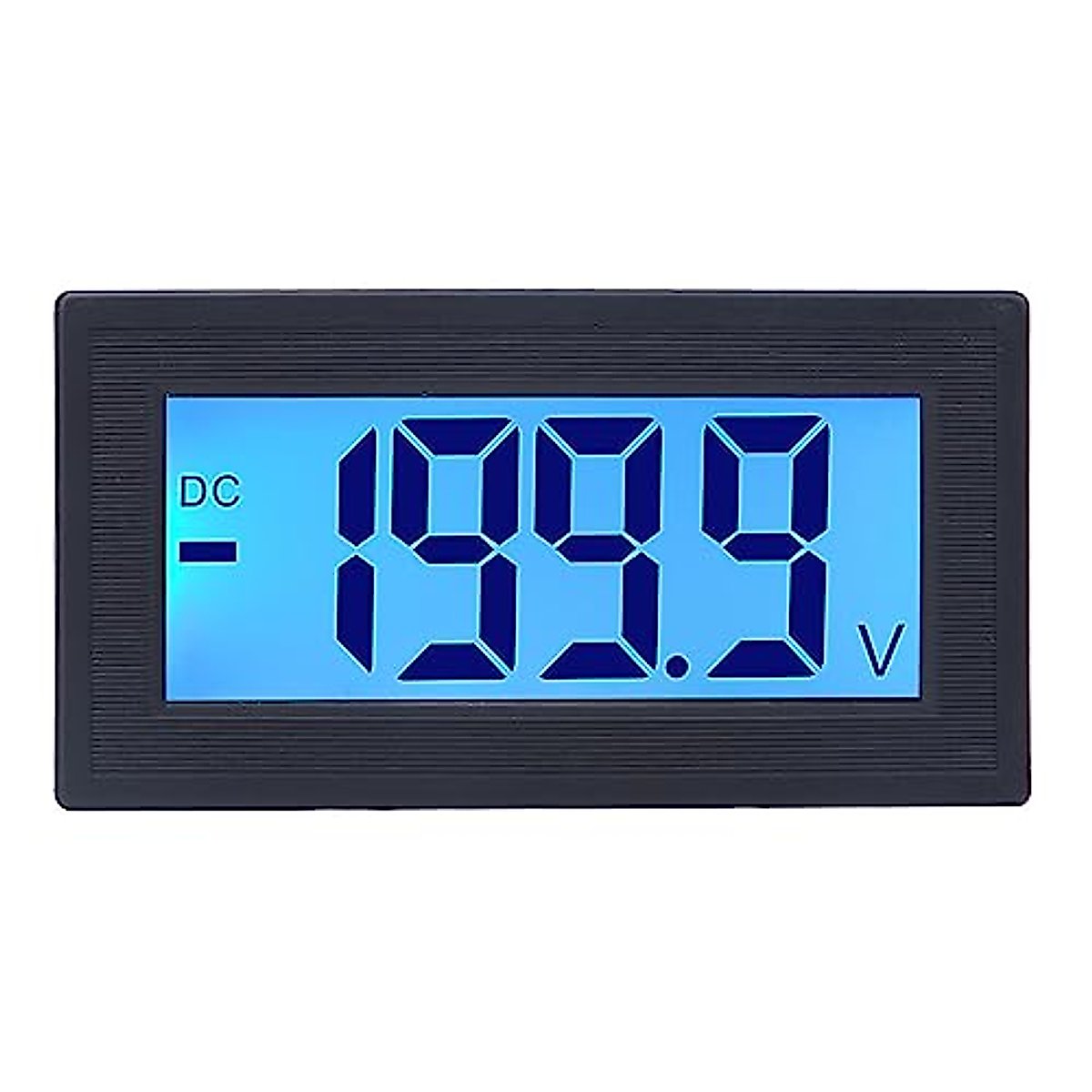 YB5135DB Digital Voltage Testers Mini DC Voltmeter Blue Backlight LED Panel Accuracy Volt Monitor Tester AC100-240V(DC 0-200V)
