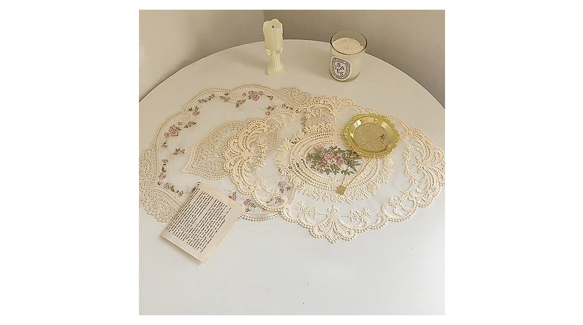 Shop 2Pack Vintage Lace Placemats - Elegant Home Decor
