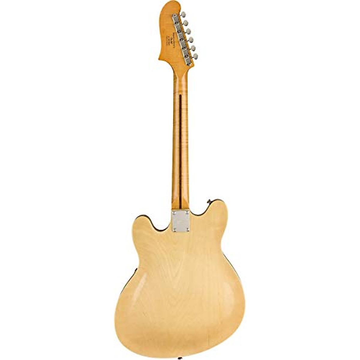 Squier Classic Vibe Starcaster Electric Guitar, with 2-Year Warranty, Natural, Maple Fingerboard