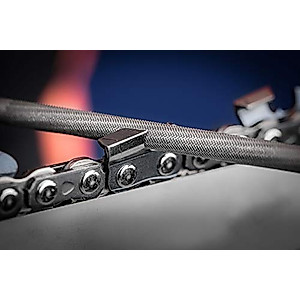 PFERD Chain Saw File, Round, 8 inch x 5/32 inch, Spiral Cut, Classic Line, 17047 – for Manually Sharpening Chain Saws