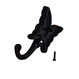AOLZUNK 5 pcs Butterfly Wall Hook Hanger Coat Towel Hangers Vintage Hook for Hanging Clothes Hook Up Towel Coat Hat Scarf Jacket