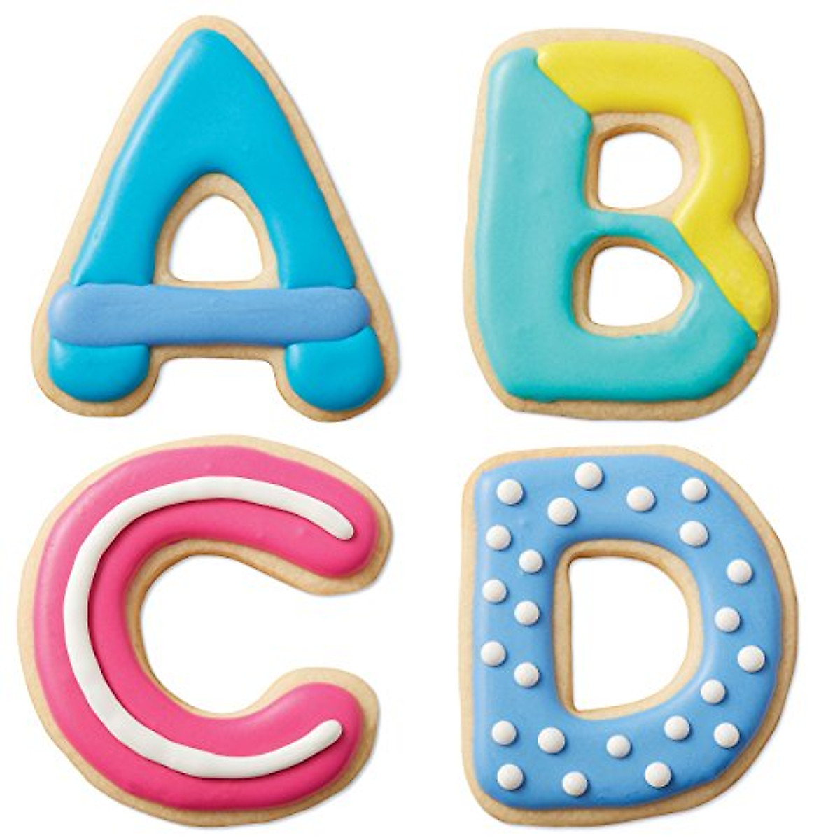 Wilton Alphabet and Number Cookie Cutter Set