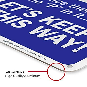 Swimming Pool Sign, Welcome to Our OOL Sign, Pool Rules, 10x14 Inches, Rust Free .040 Aluminum, Fade Resistant, Made in USA by Sigo Signs