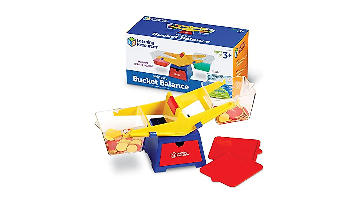 Learning Resources Bucket Balance Scale for Kids